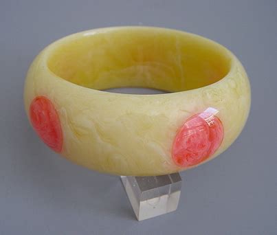 Bakelite Contemporary Artisans Morning Glory Jewelry And Antiques