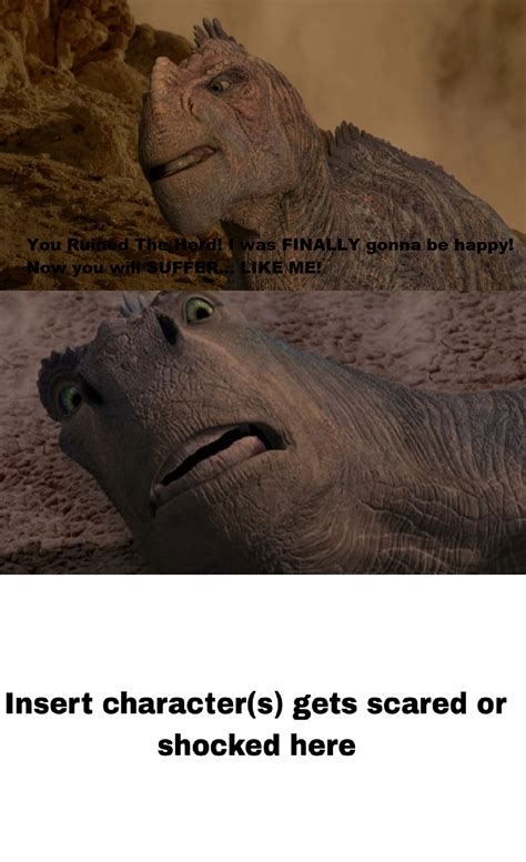 Who And Aladar Gets Scared Of Krons Rage By Colmodo On Deviantart