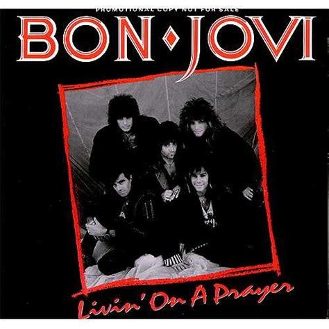 Bon Jovi Livin On A Prayer Album Cover