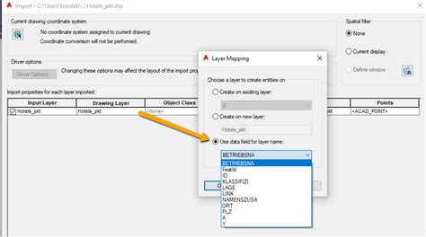 Solved Rename Layer Imported Shapes Attribute Autodesk Community