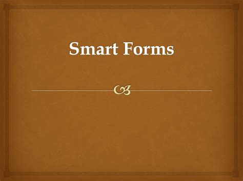 Sap Smart Forms Pptx
