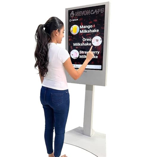 Buy Touch Screen Kiosk Interactive Display India Nevon Express