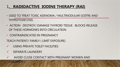 Hyperthyroidism Clinical Features Cause Management Surgery Ppt
