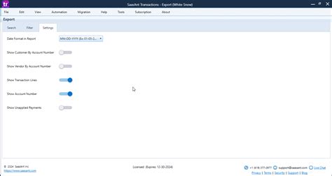 Export Transactionslists From Quickbooks Desktop Using Saasant