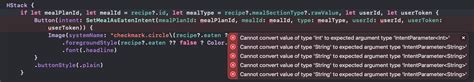 problem with appintents using interactive widgets r swift