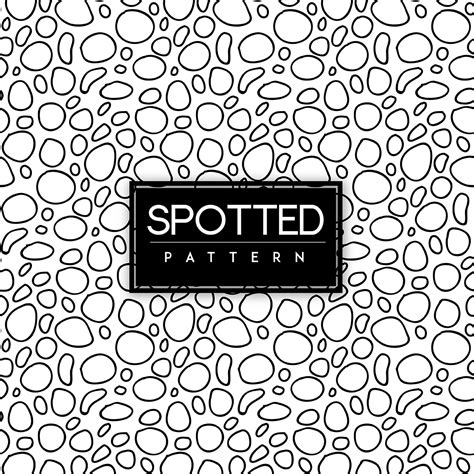 Black And White Spotted Seamless Pattern Background 677248 Vector Art At Vecteezy