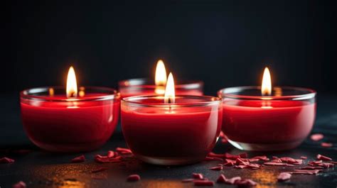 Premium Photo A Photo Showcasing The Tradition Of Lighting Cand