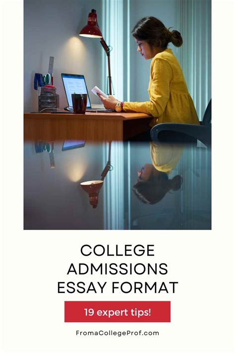 College Admissions Essay Format 19 Expert Tips From A College Prof