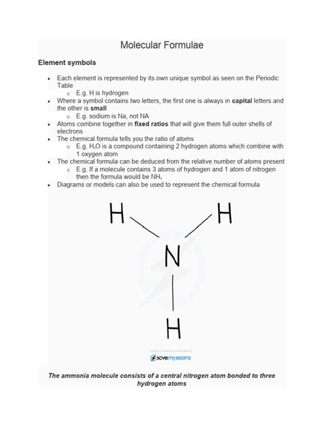 Molecular Formulae Download Free Pdf Molecules Chemical Compounds