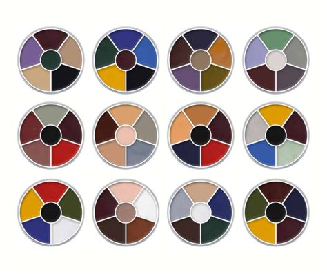 Kryolan Cream Color Circle Sminkehjul Spfxno