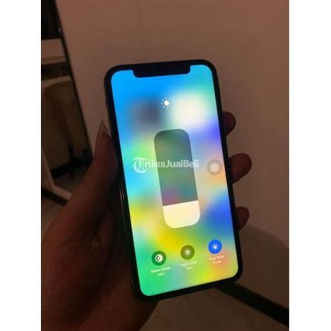 HP IPhone X Bekas GB Warna Silver Siap Pakai Fullset Harga Nego Di Malang Tribun JualBeli