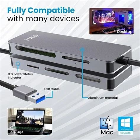 EVM CR 001 ALL IN ONE CARD READER USB 3 0 At Rs 999 USB Smart Card Reader In Washim ID