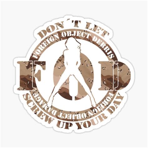 Aviation Fod Foreign Object Debris Sexy Warn Sign V30 Sticker By