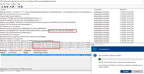 Track SCCM Software Update Patch Deployment Through Client Log Flow Configuration Manager