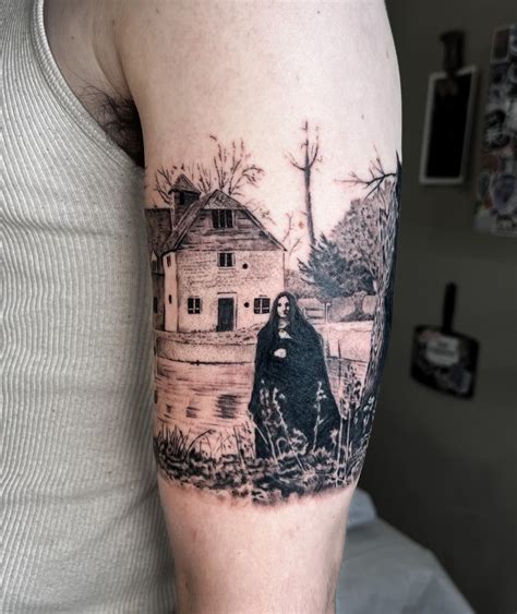 Black Sabbath Tattoo Stencil