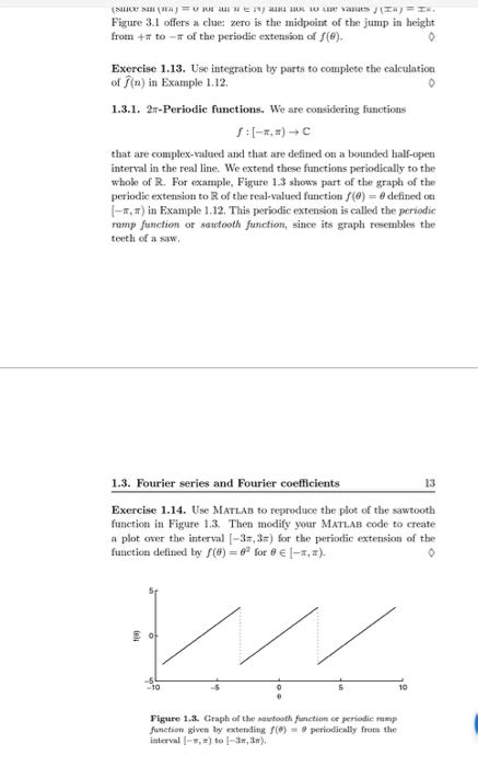 13 Fourier Series And Fourier Coefficients 13
