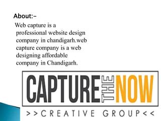 Web Desingindg In A Chandigarh Ppt PPT