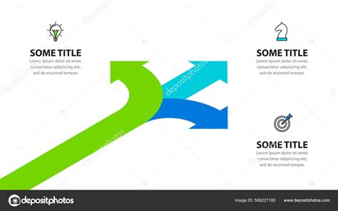 Infographic Template Icons Options Steps Signpost Can Used Workflow Layout Stock Vector By