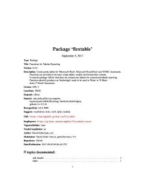 Fillable Online Package Flextable Fax Email Print PdfFiller