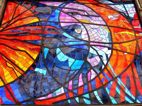 Mexican Scene Stained Glass Patterns Stained Glass Mexico City Hotel