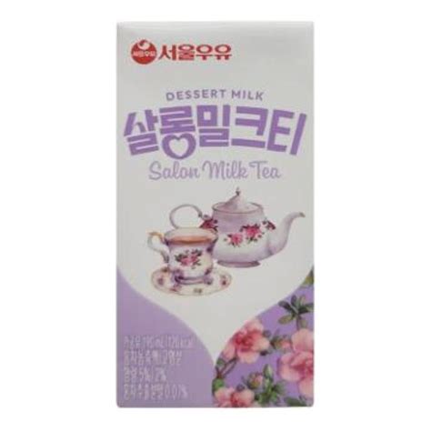 살롱밀크티 ML 서울우유 배민 장보기쇼핑