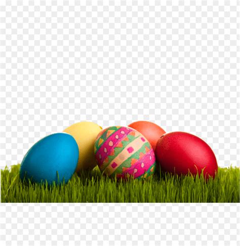 Easter Egg Grass Background