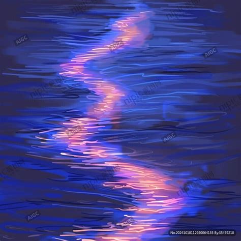 Ai创作图蓝紫色插画画面 线条动感山河湖海 彩色创意海洋流体画 海浪浪潮插画 蓝色河流河水 水波水面航行轨迹 蓝紫色波浪线条 水纹背景水纹灯 插画浪花 蓝色溪水河水 波浪河水江水湖水大海 水