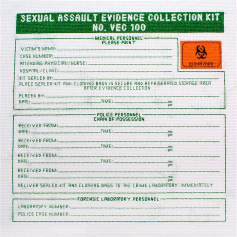 Sexual Assault Evidence Collection Kit Katrina Majkut