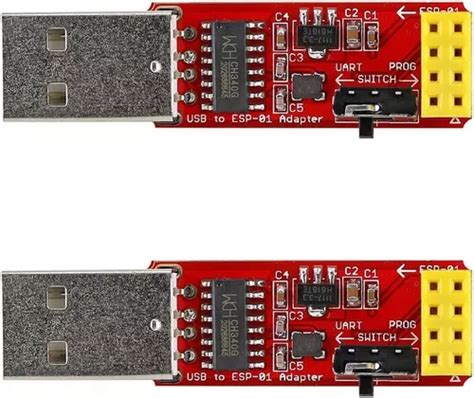 Stemedu Adaptador Usb A Esp 01 Esp8266 2 Unidades Envío gratis