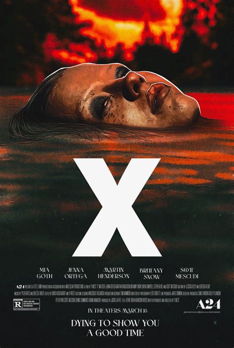 X 2022 Poster Design By Jaime Ventura Movie Art Film Posters Art