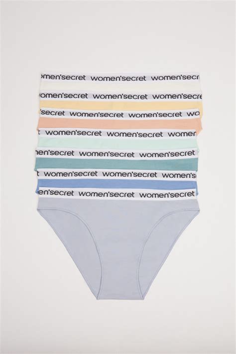 Комплект трусов слипы Women'Secret Packs1, 7 шт - купить с доставкой по ...