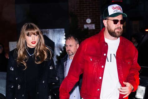 Taylor Swift And Travis Kelce Spotted In Rainy Nyc On Night Out