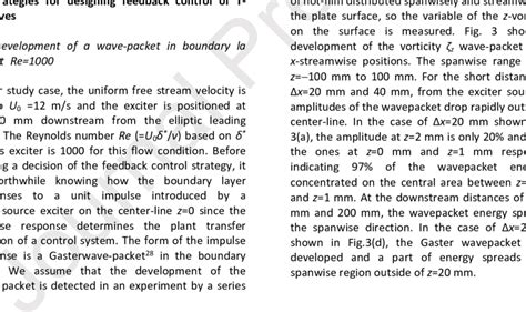 validation of the numerical simulation by comparing the measurements