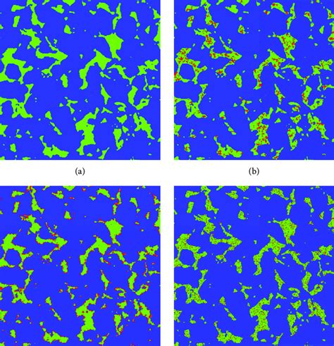 Illustration Of Gas Hydrate Distribution Numerical Simulation Results