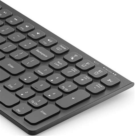 Echelon Usb C Compact Rechargeable Wireless Mouse And Keyboard Combo F