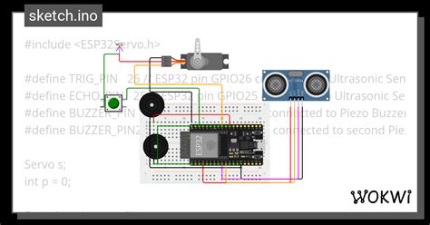 Smart Blind Stick Project Mohamed Mostafa Wokwi ESP32 STM32 Arduino