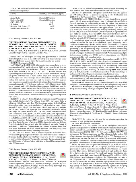 Pdf Predicting Embryo Morphokinetic Annotations From Time Lapse