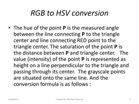 Computer Graphics And Image Processing Lecture Notes Pptx
