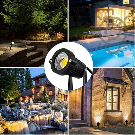 5 Watts Outdoor Aluminium Spot Spike Garden Light Waterproof With
