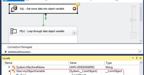 Microsoft Sql Server Integration Services Read Content Of Object Variable