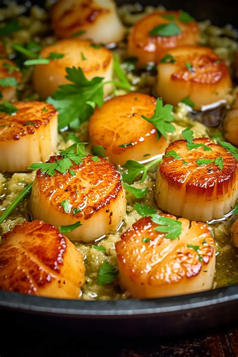 Garlic Lemon Butter Seared Scallops That Oven Feelin