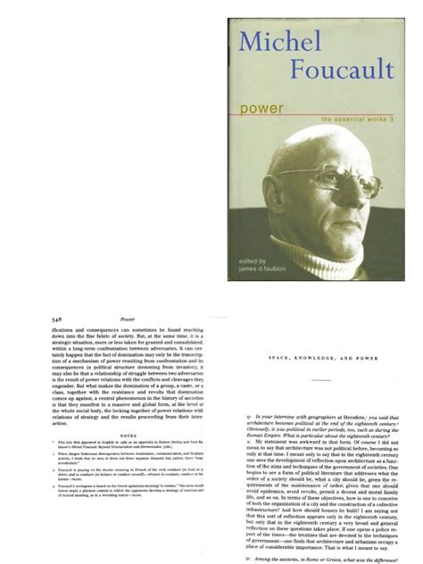Foucault Space Knowledge Power Pdf