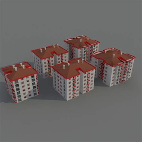 Building Block 3d Model