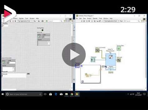 save data in Excel file using Labview دیدئو dideo