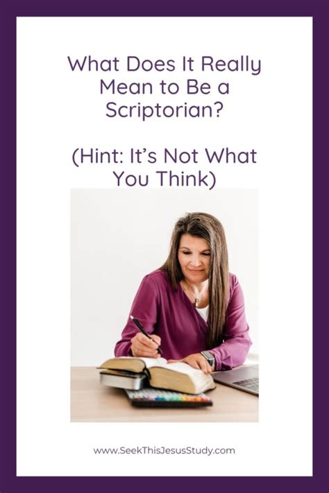 What Does It Really Mean To Be A Scriptorian Hint Its Not What You