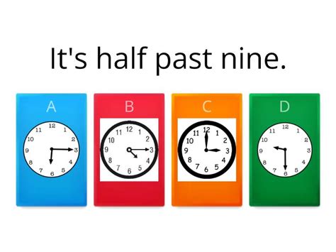Clock Quiz