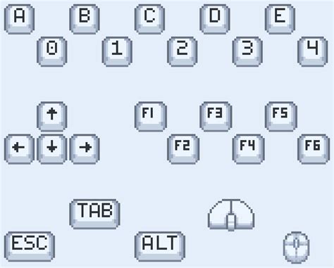 Button Prompt 2 16x16 User Interface Controller Keyboard More By VEXED