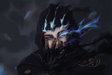 Artstation Omen Reaveling His Face