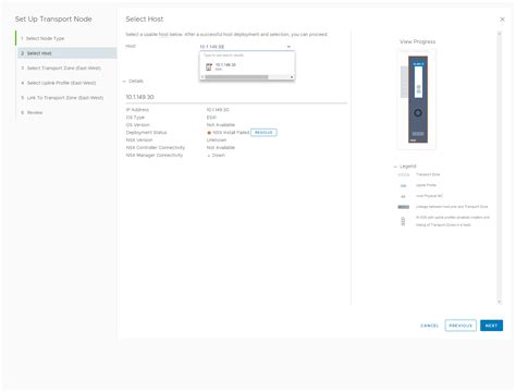 NSX T Invalid Host Type Or Host Not Supported Error Virtualization Howto