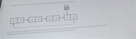 Solved Consider The Circular Queue Implemented Using A Chegg